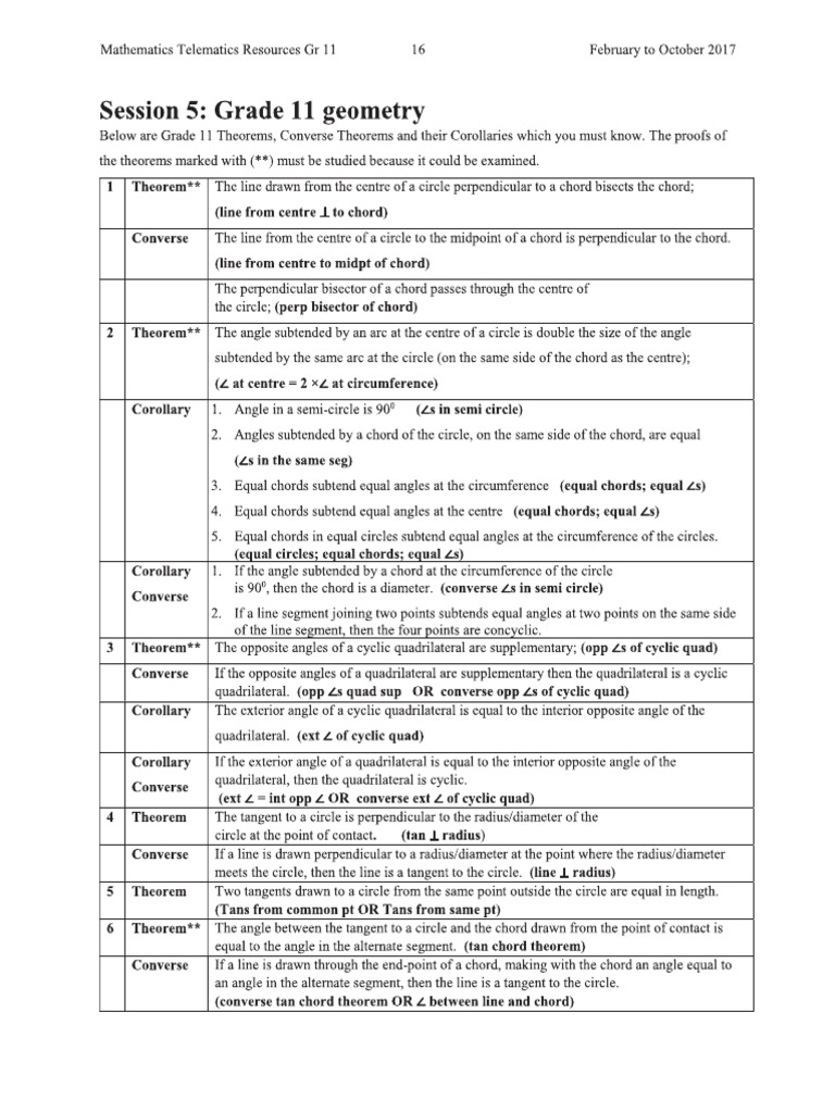 Theorem Euclidean Pdf