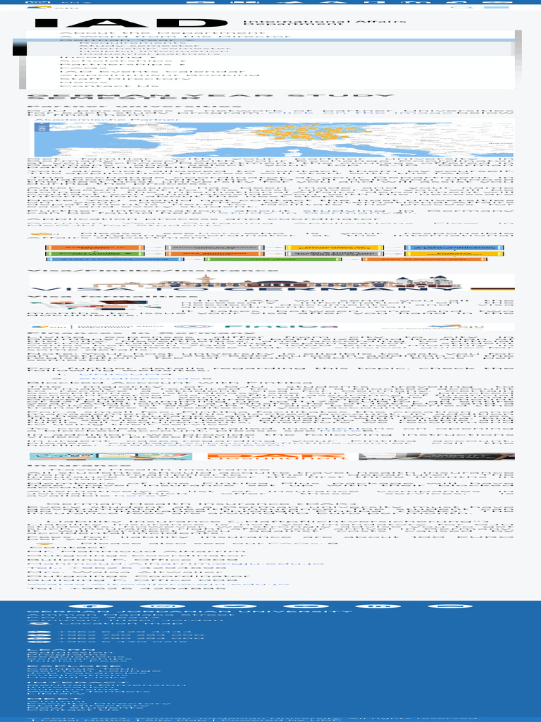German Year Study Semester German Jordanian University | PDF