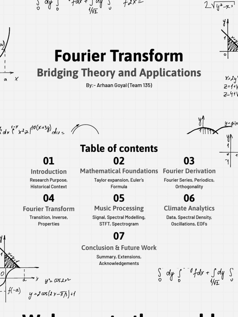 ST Yau Oral Defense - Team 135 | PDF | Fourier Series | Fourier Transform