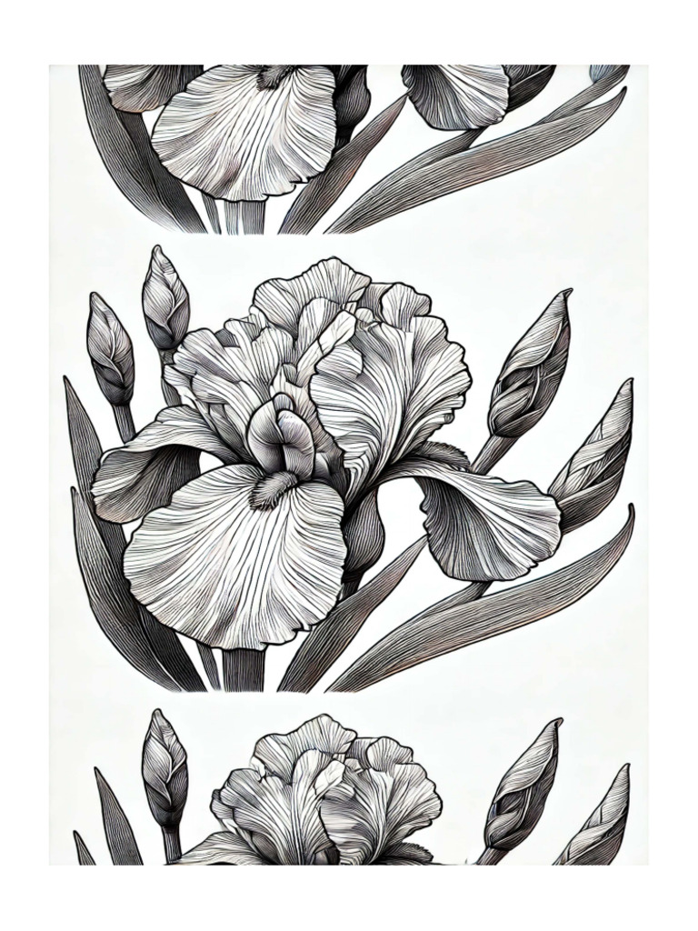 Quebec Flower 1 Blue Flag Iris | PDF