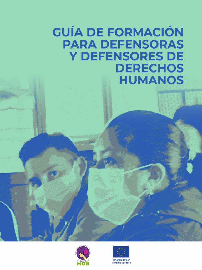 Guía de Formación para DEFENSORES Y DEFENSORAS de DDHH | PDF | Derechos humanos | Convenio ...