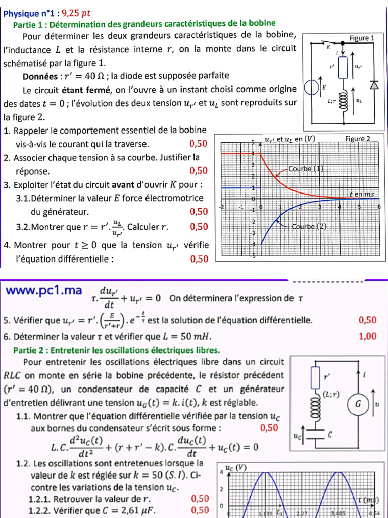 DM 3 SM Electricite | PDF