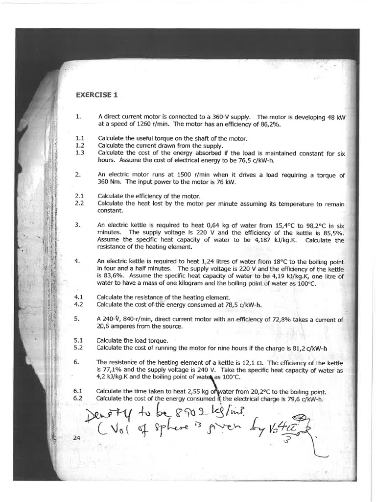 CHAPTER 1 EXERCISE Questions and Answers | PDF