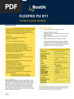 Flexseal PU425: Polyurethane Sealant Guide | PDF | Concrete | Adhesive
