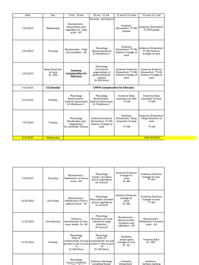 BCPS Calendar 2024-25 Schedule | PDF | Anatomy | Gastrointestinal Tract