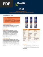 Technical Data Sheet - BOSTIK Rugby Original | PDF | Adhesive | Materials