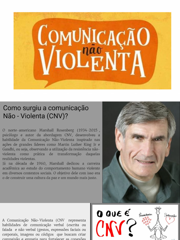 Comunicação Não-Violenta: Prática e Exemplos | PDF | Comunicação | Empatia
