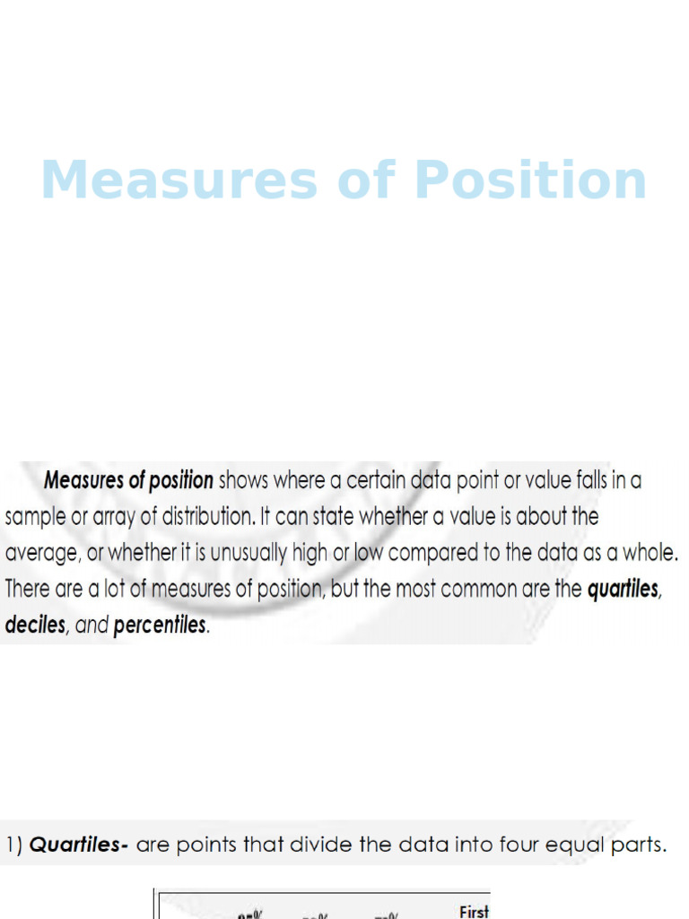 Calculate Q1, Q2, Q3, IQR, D4, D6, D9 | PDF