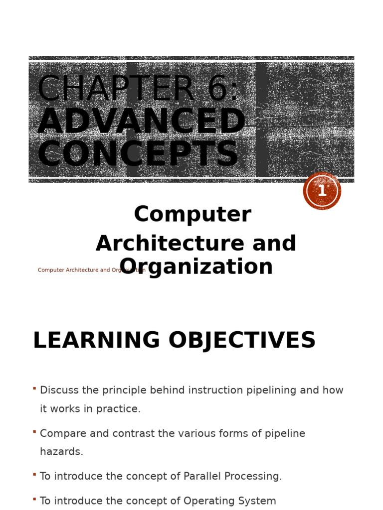 Comparch 06 Advanced Concepts | PDF | Operating System | Central Processing Unit