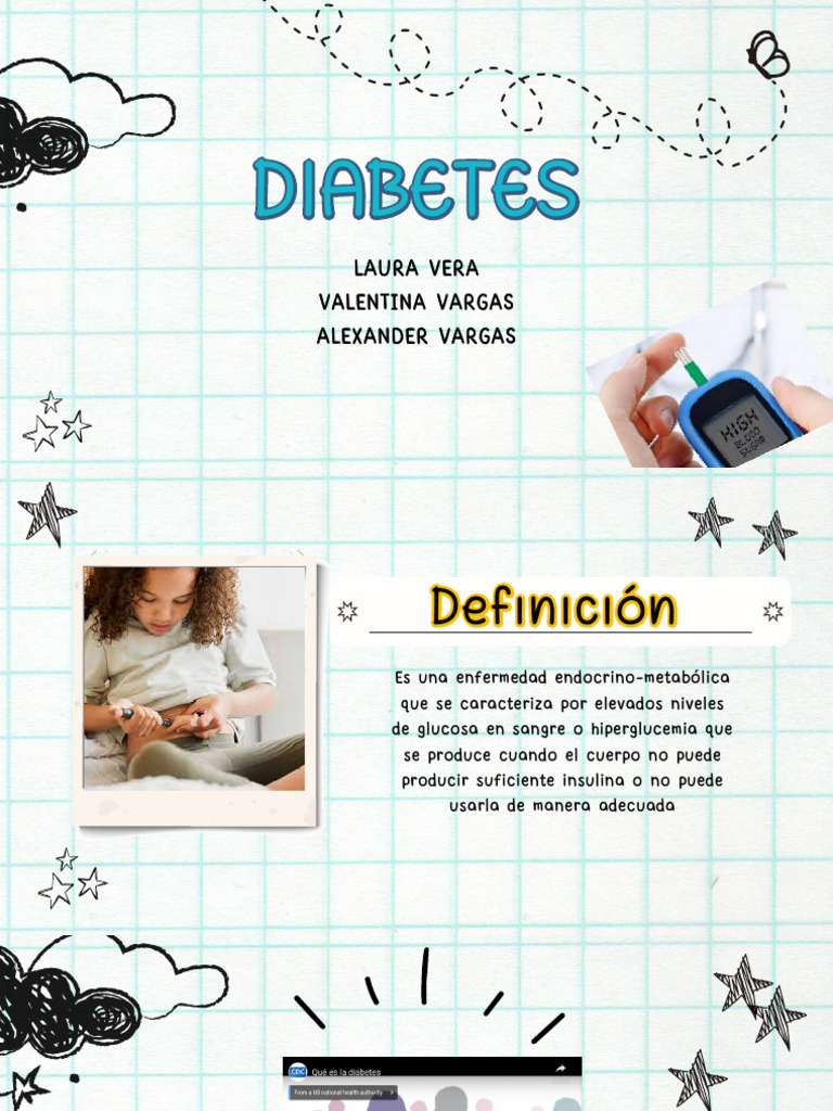 Presentación Encuentro Virtual Doodles Blanco | PDF | Diabetes ...