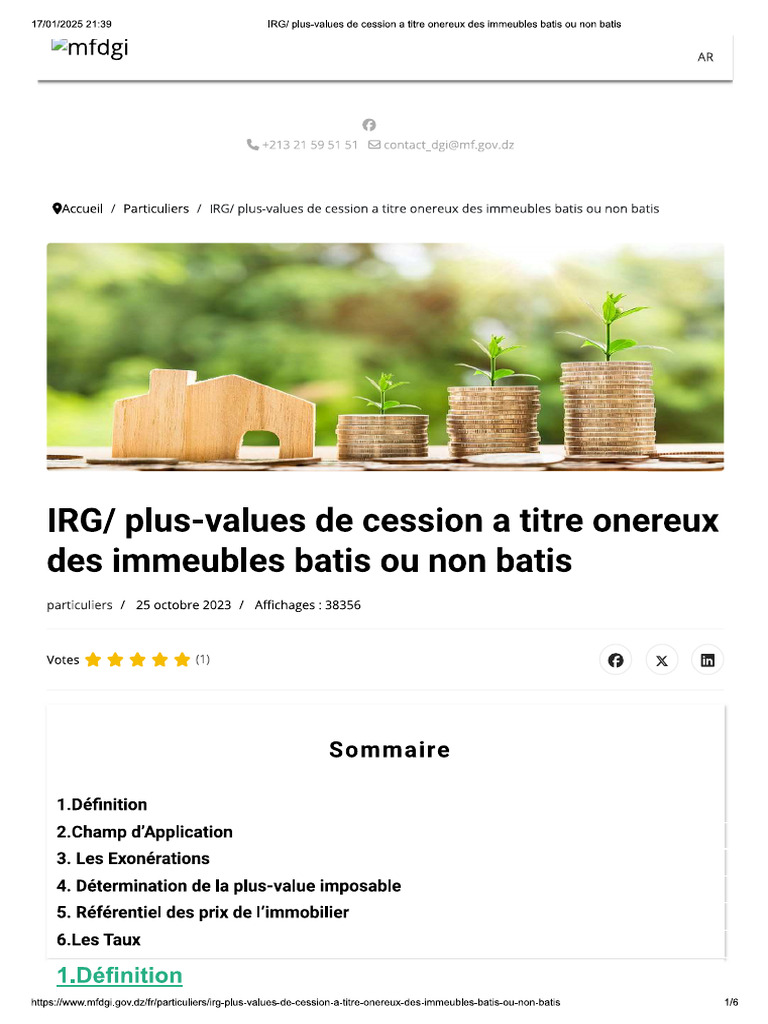 IRG - Plus Values | PDF