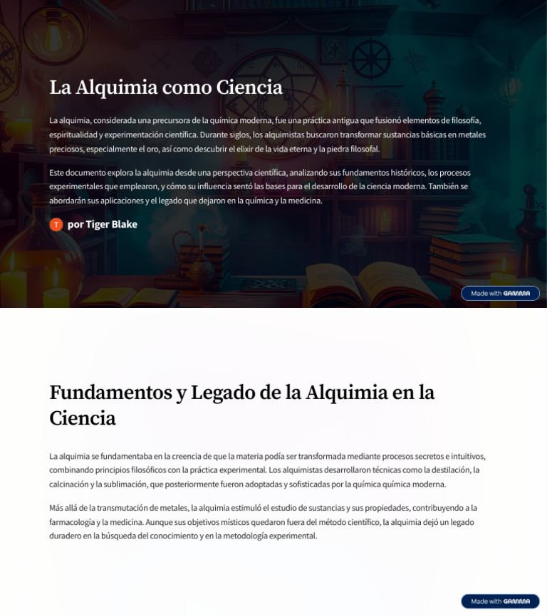 La Alquimia Como Ciencia | PDF