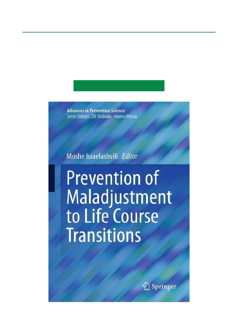 Life Course Transition Adjustment Guide | PDF | Psychology ...