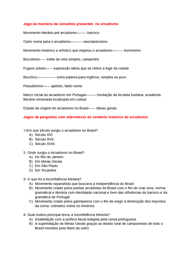 Roteiro do scape room -1 | PDF | Brasil