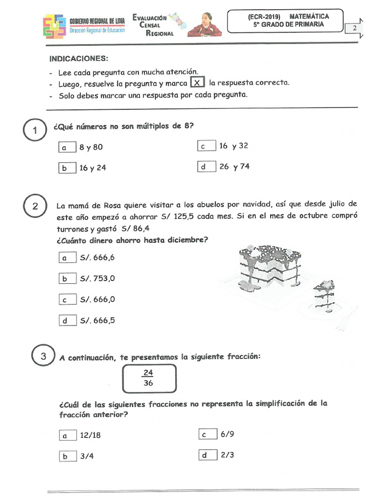 5to Matematica | PDF