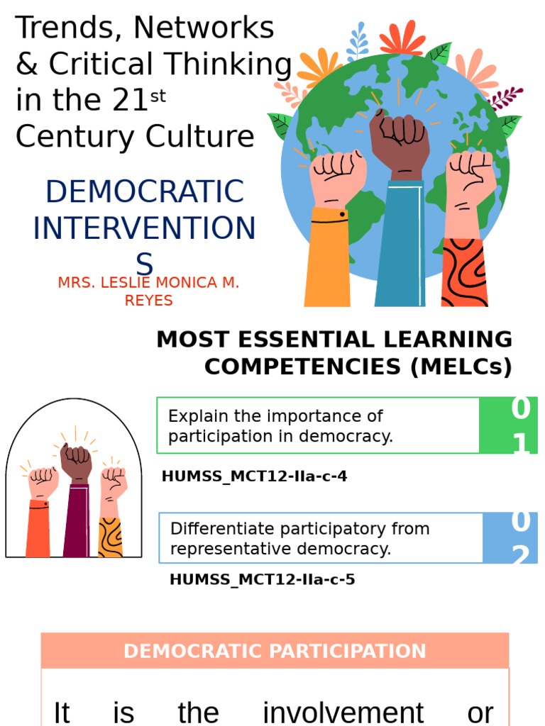 24-25 STUDENTS DEMOCRATIC-InTERVENTIONS Types-Of-Democracy Institutions ...