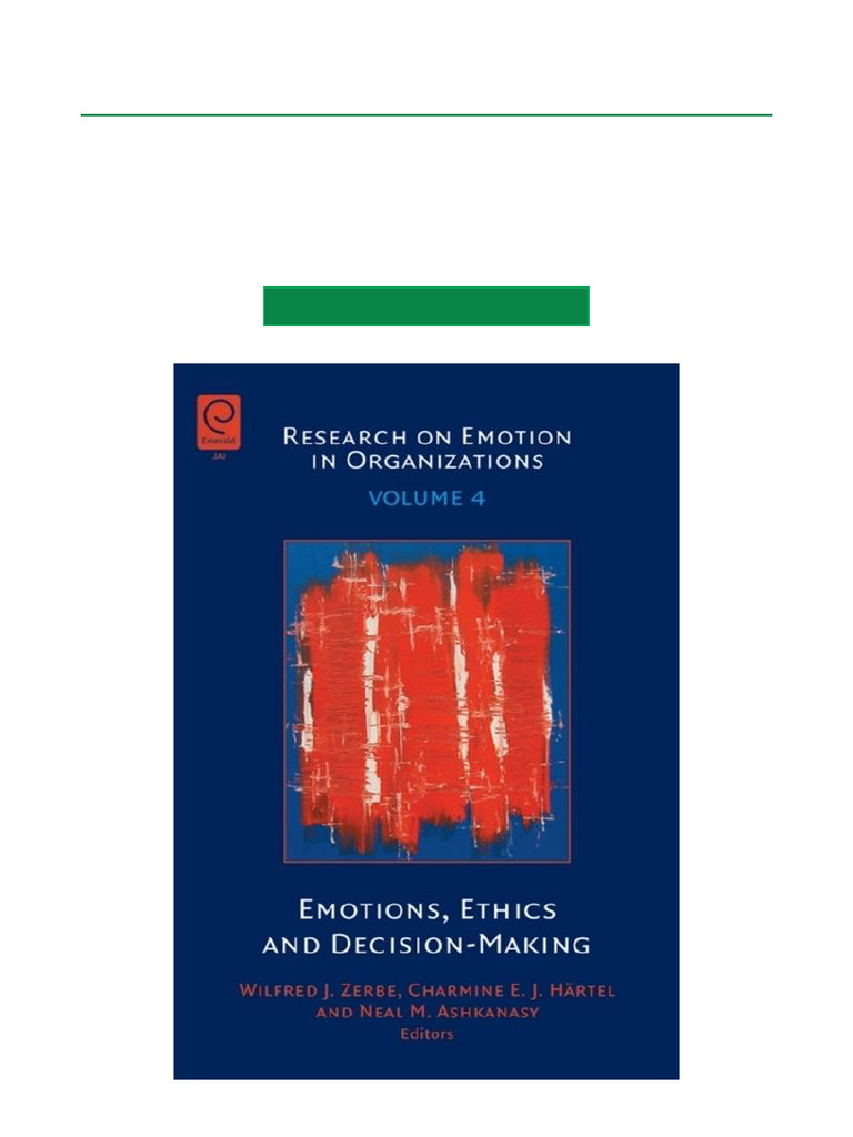 Emotions, Ethics and Decision Making Dropbox Download | PDF | Emotions ...