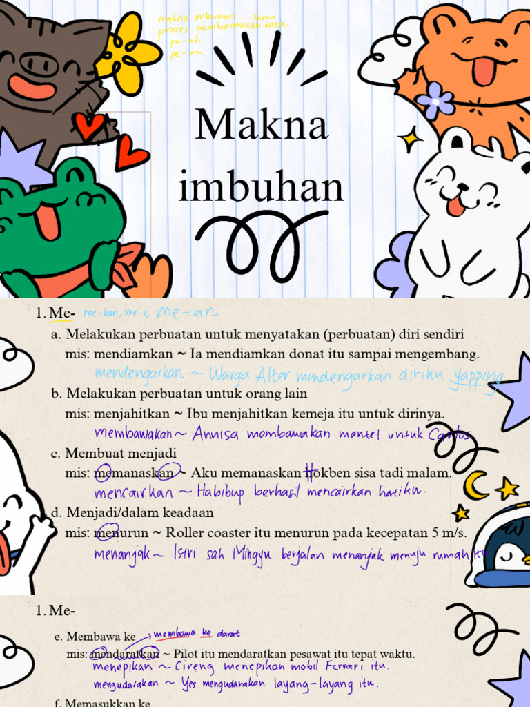 PPU-Makna Imbuhan | PDF