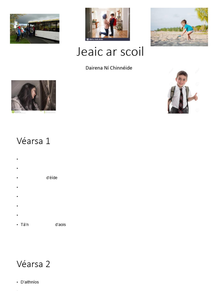Jeaic Ar Scoil | PDF