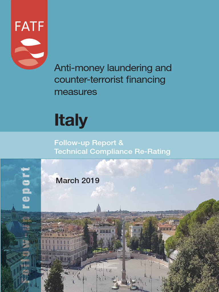 Italy's AML/CTF Compliance Report 2019 | PDF | Financial Regulation