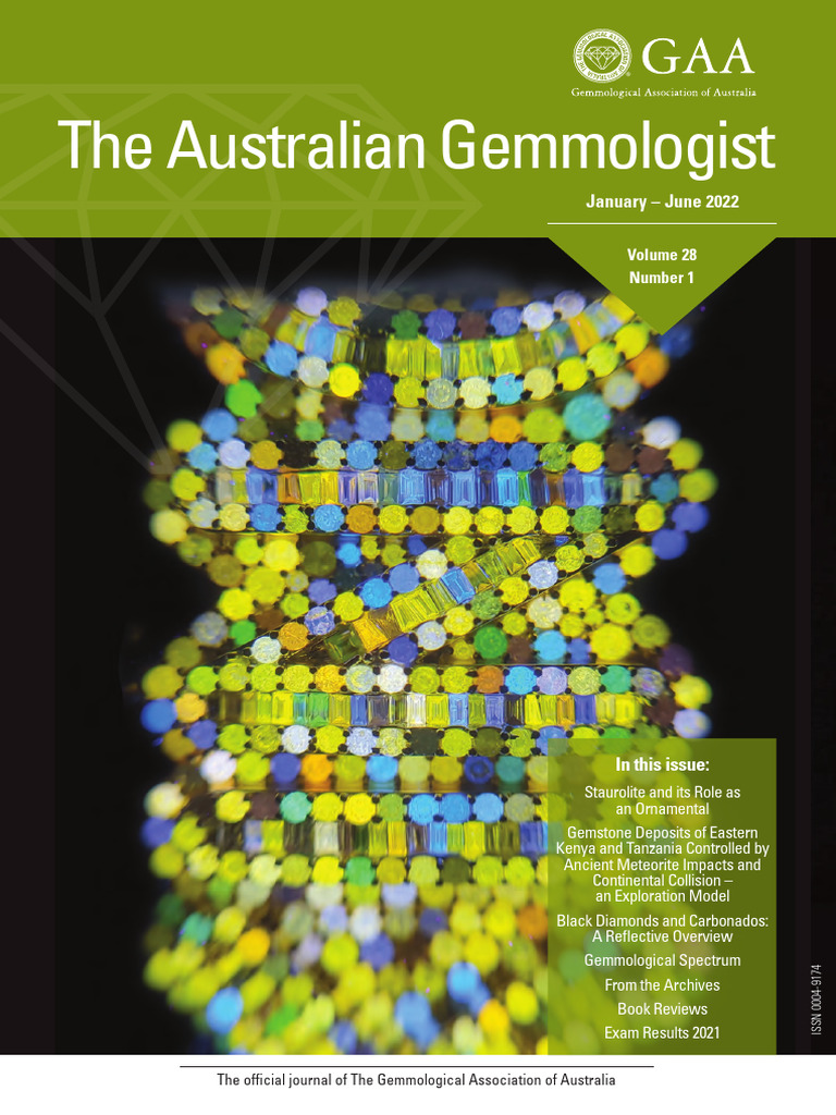 GAA_Journal_V28_No1_Jan-Jun-2022_web | PDF | Minerals | Rock (Geology)