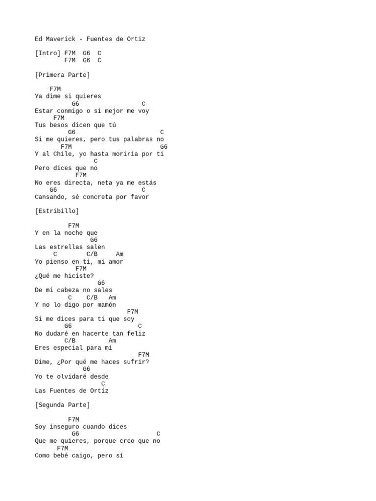Ed Maverick - Fuentes de Ortiz | PDF