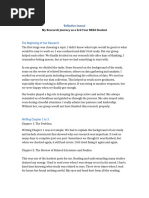 Crafting a 300-Word Reflection Paper | PDF | Experience | Thought