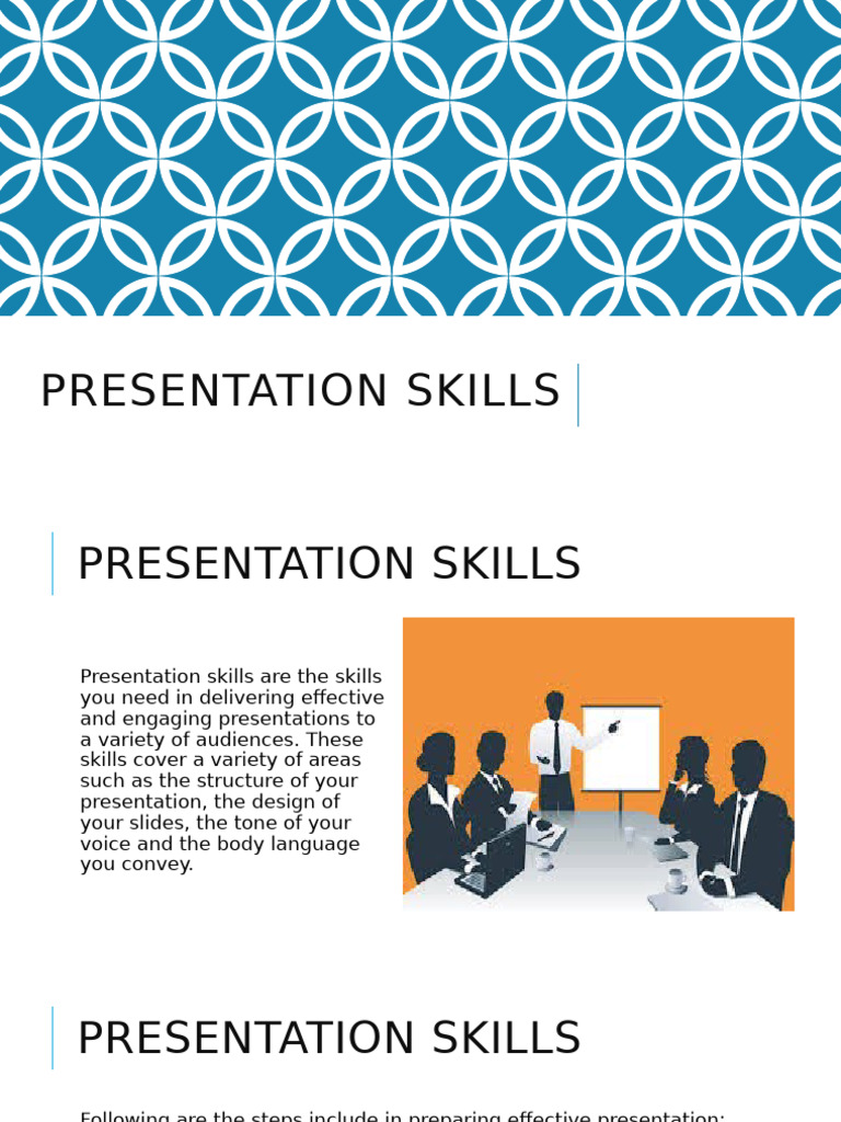 Presentation Skills | PDF | Microsoft Power Point | Information