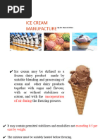 Ice Cream Production Process Flow Chart | PDF | Emulsion | Freezing