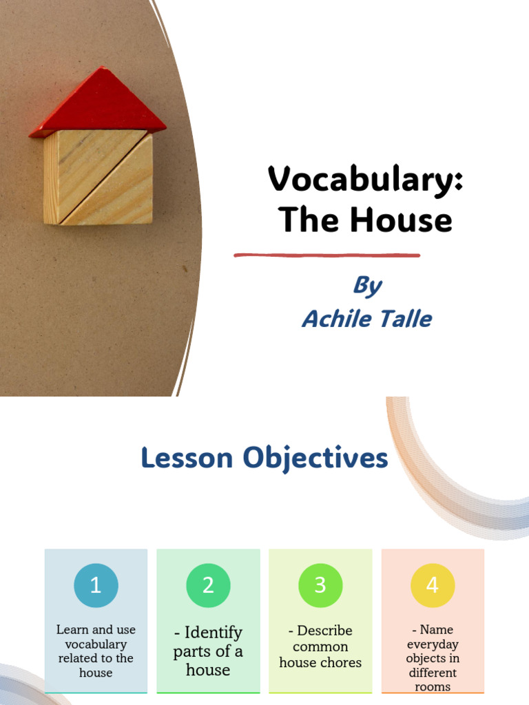 House Vocabulary and Chores Guide | PDF | Bedroom | Room