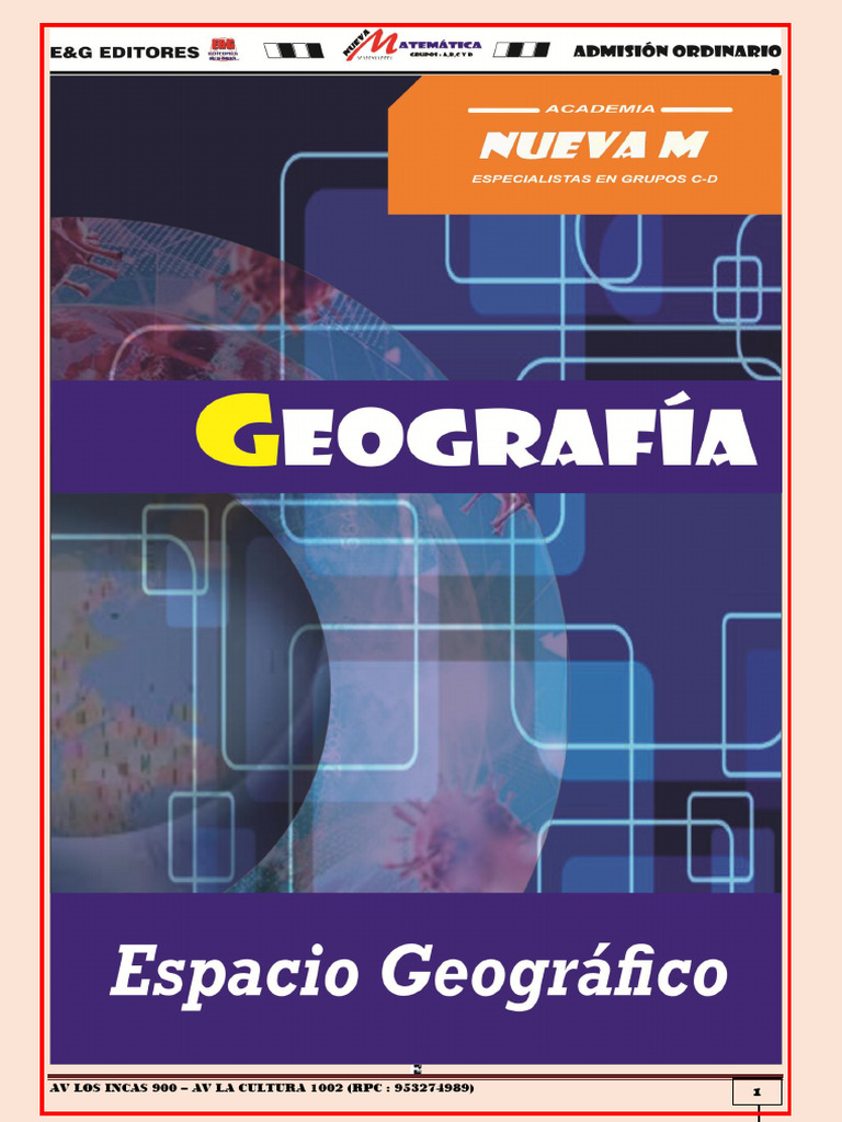 1 Geografia y Espacio Geografico | PDF | Geografía | Causalidad