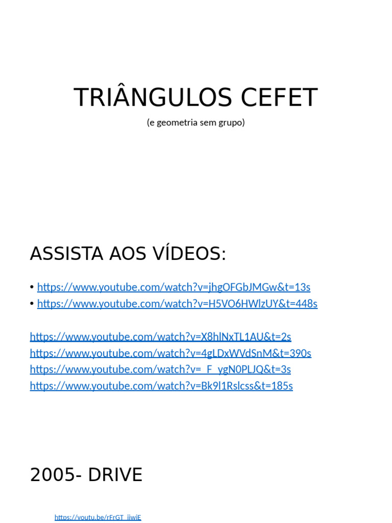 4-Triângulos Cefet | PDF