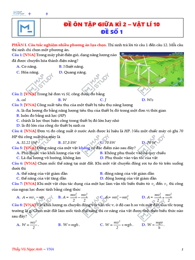 Bo 5 de On Tap Giua Hoc Ki 2 1742210787509 | PDF