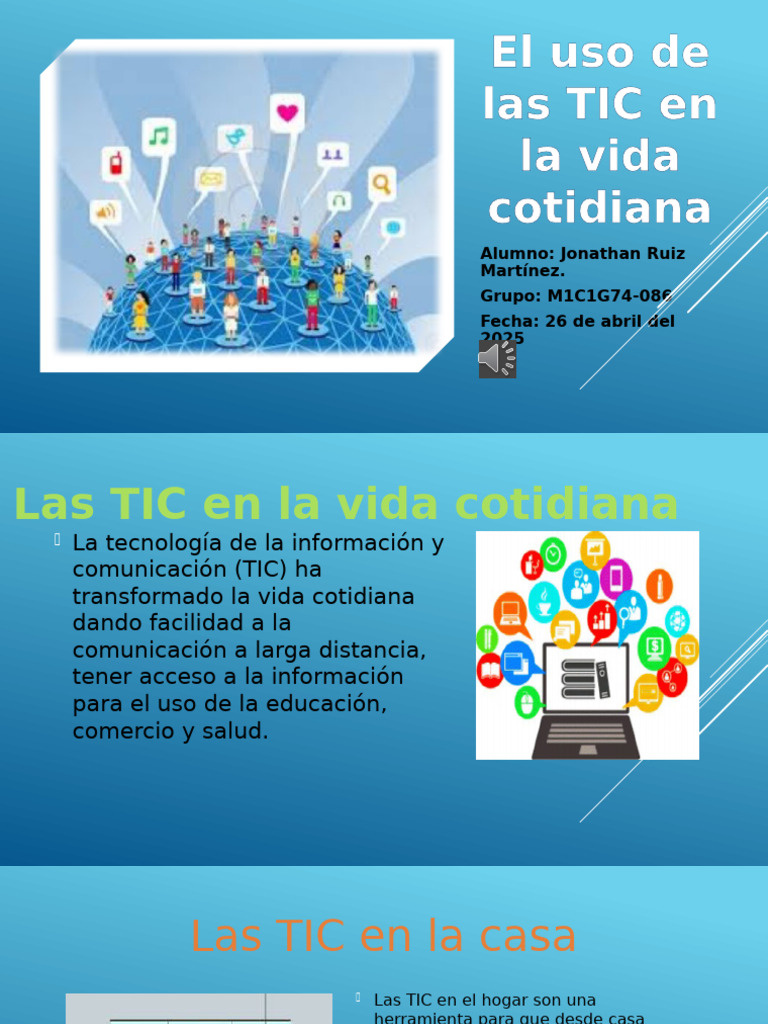 El Uso de Las TIC | PDF