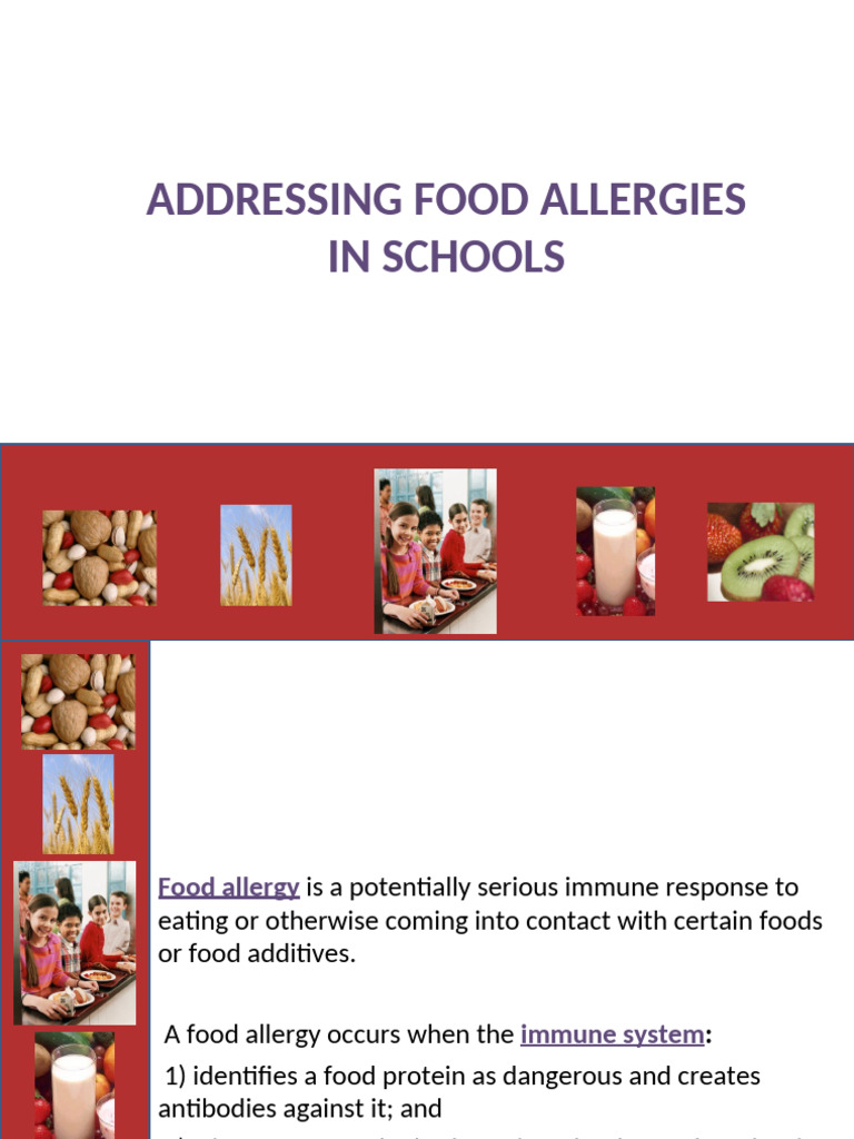 Food Allergy PowerPoint Presentation 2 | PDF | Food Allergy | Allergy