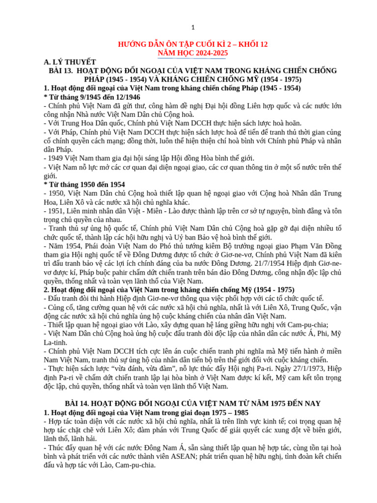LS12-HDOT -CUOI K2 NAM 2024-25 | PDF