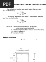 Virtual Work Method (Frames) | PDF | Mechanical Engineering | Mechanics