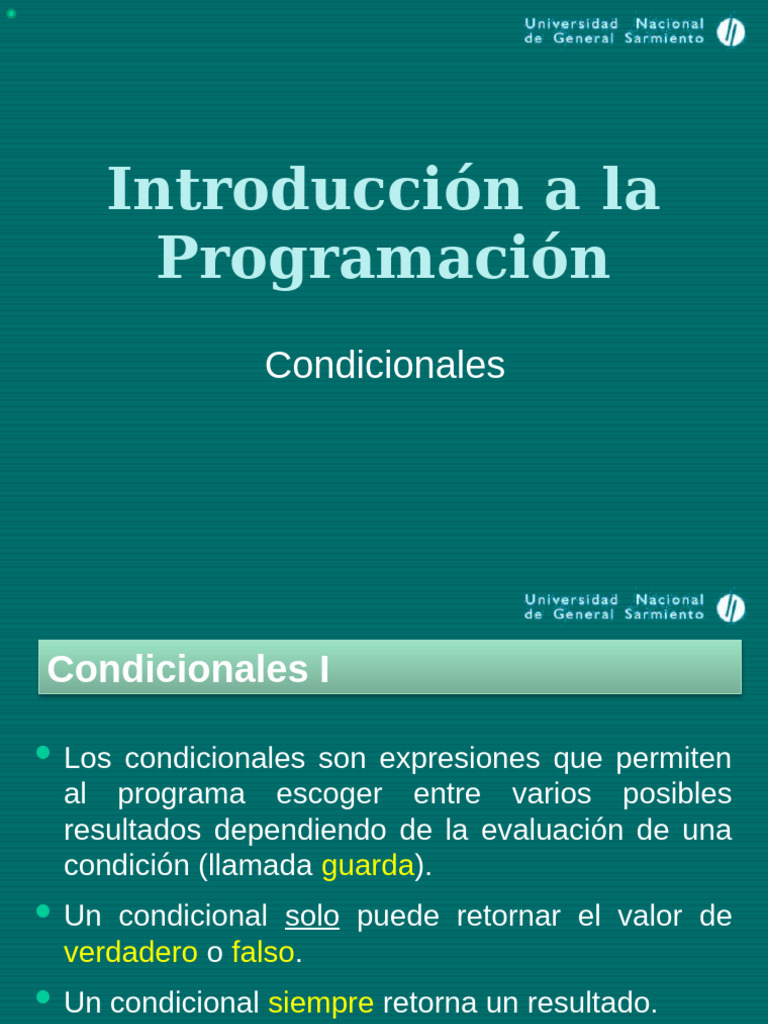 03 Condicionales 2020 | PDF | Python (lenguaje de programación) | Matemáticas