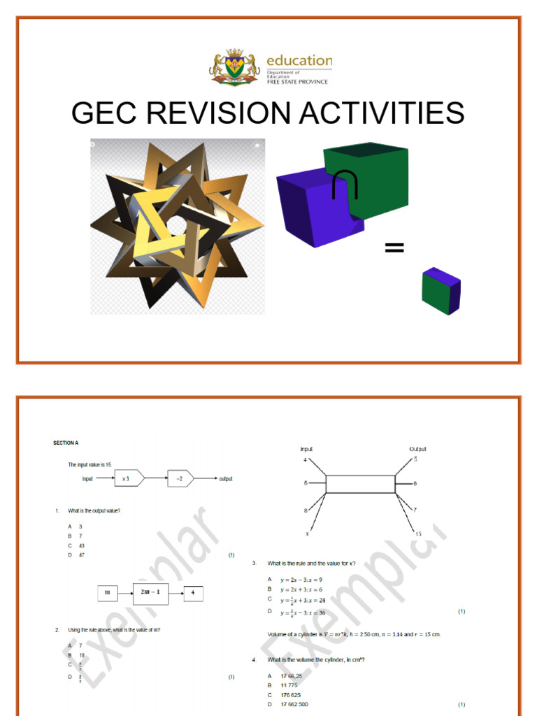 2024 GEC REVISION PACK GRADE 9 | PDF