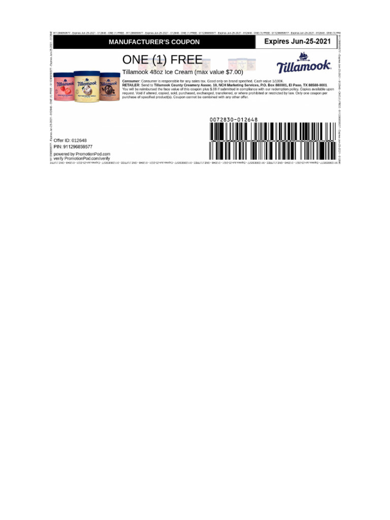 Coupon | PDF