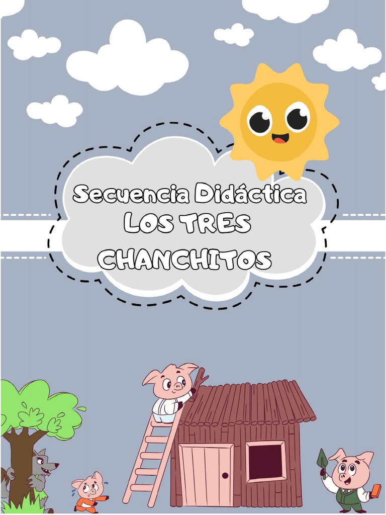 Secuencia Didactica Los Tres Chanchitos | PDF | Escritura | Literatura