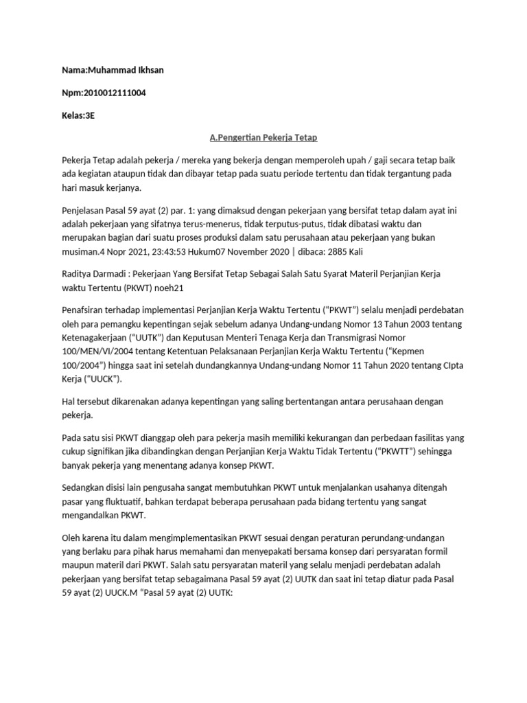 Hukum Dagang 7 Muhammad Ikhsan | PDF