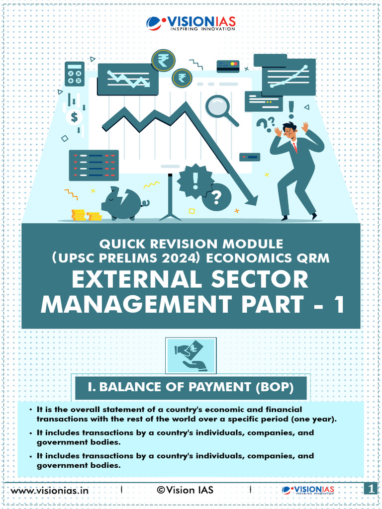 4a108-8 2986 External-Sector-Part 1 1225965 | PDF | Balance Of Payments ...