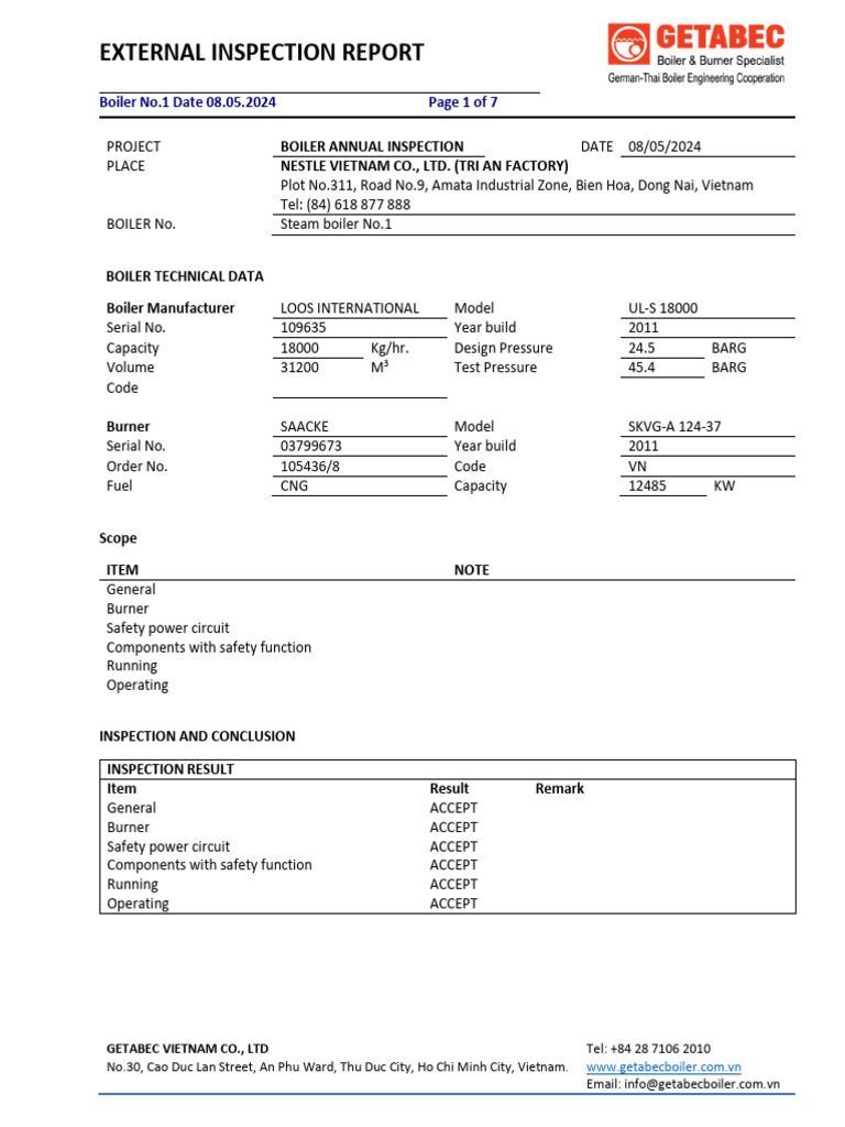 2. EXTERNAL INSPECTION REPORT 04.2024 - NESTLE TRI AN BOILER 1-18 TON ...