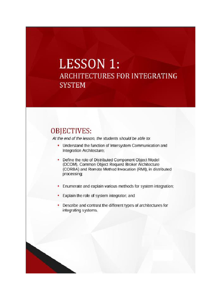 IT207 Lesson 1 | PDF