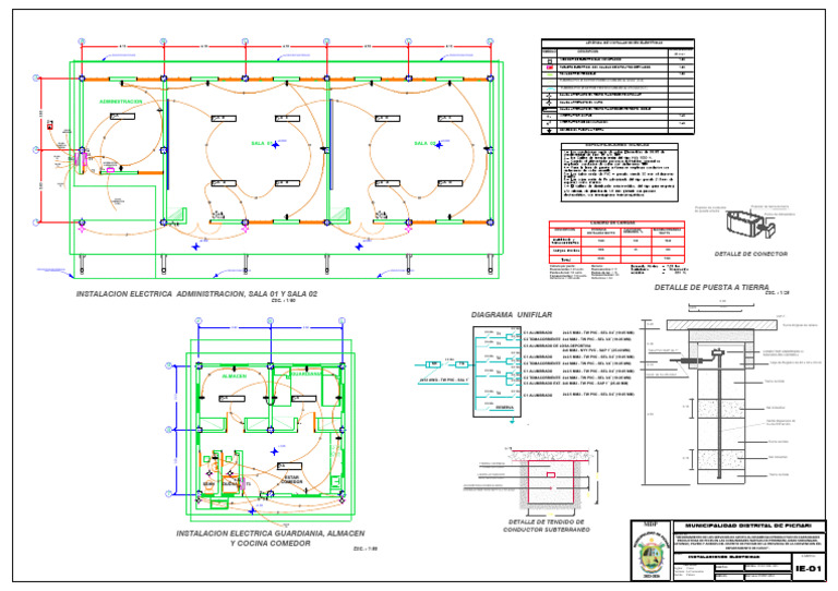 4.3.- (A1) INFRAESTRUCTURA peces 1-IE-01 | PDF | Construyendo tecnología | Distribución de ...
