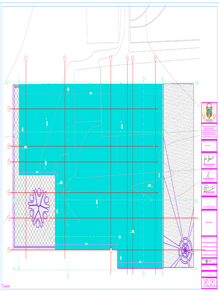 Plano A 02 Planta Cubierta Vereda San Isidro | PDF