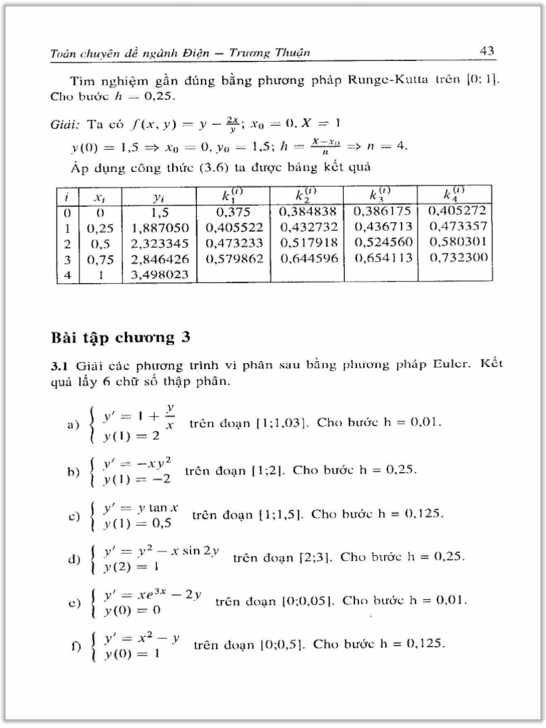 BTC2.Phuong Trinh Vi Phan | PDF