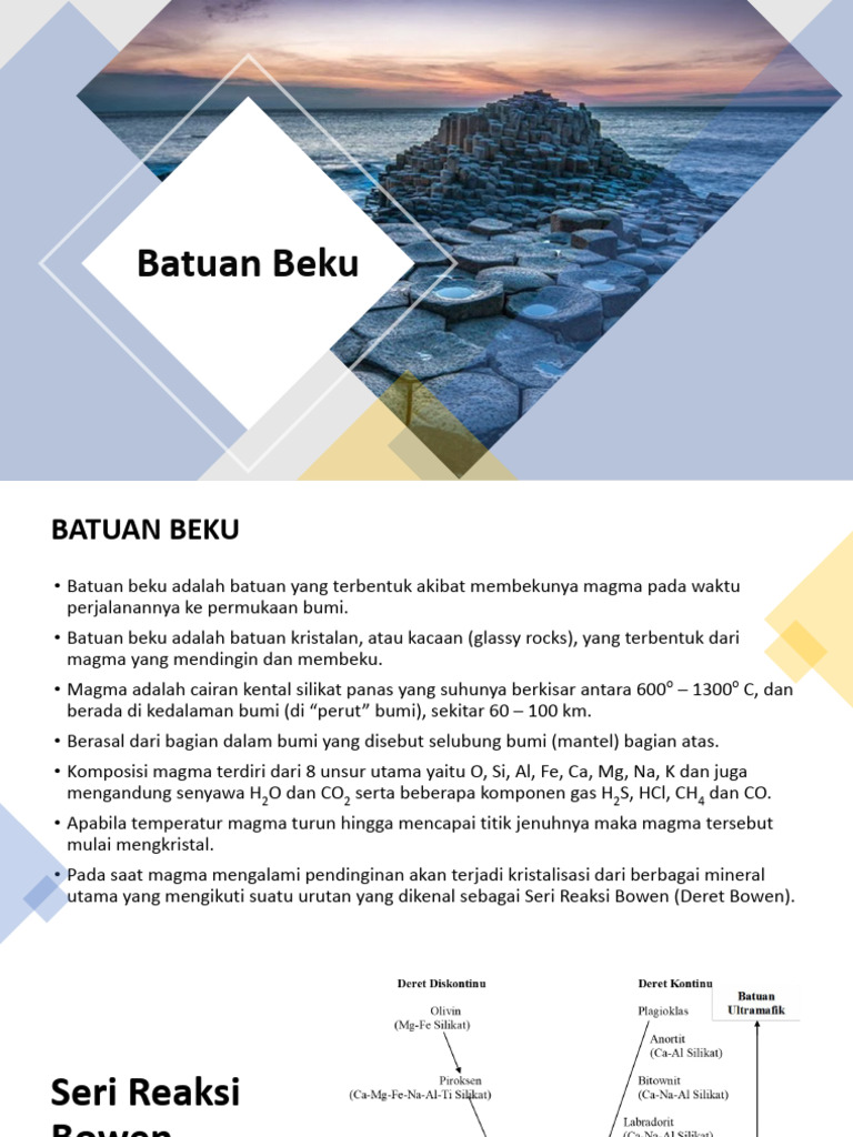 Panduan Lengkap Batuan Beku | PDF