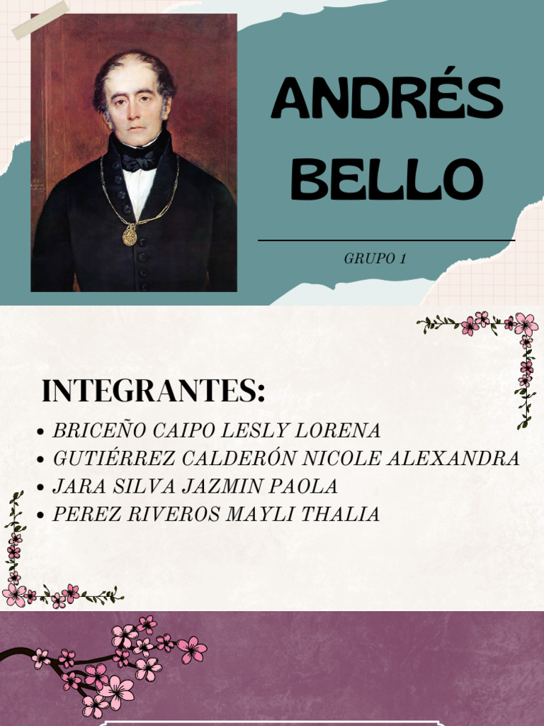 Legado de Andrés Bello en educación | PDF | Humanidades | Chile
